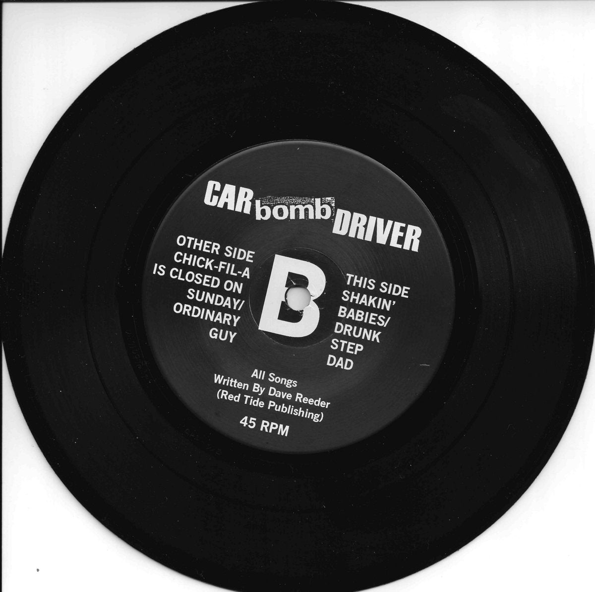 Car Bomb Driver – Chick-fil-A is Closed on Sunday – New 7" – Green ...