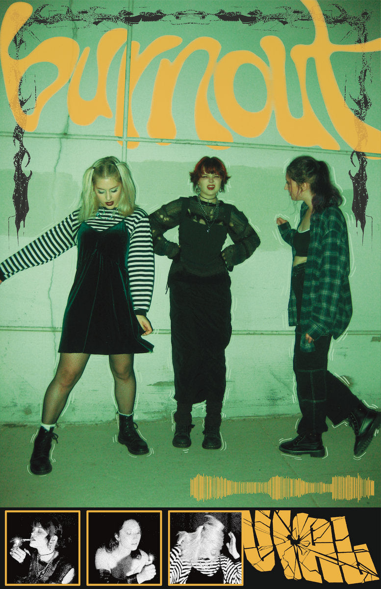 VIAL – burnout [TRANSPARENT BLACK VINYL] - New LP – Green Noise Records