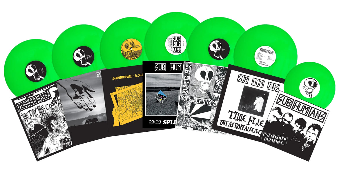 Subhumans - 80-86 [BOXSET GREEN VINYL] - New LP – Green Noise Records