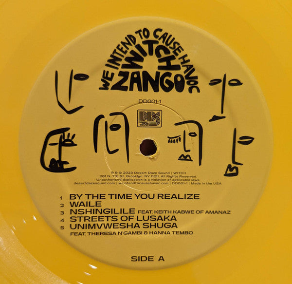 WITCH – Zango [YELLOW VINYL] – New LP – Green Noise Records