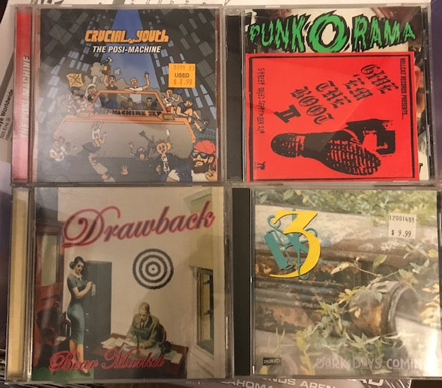 PUNK CDs - 4 various- Used CD – Green Noise Records