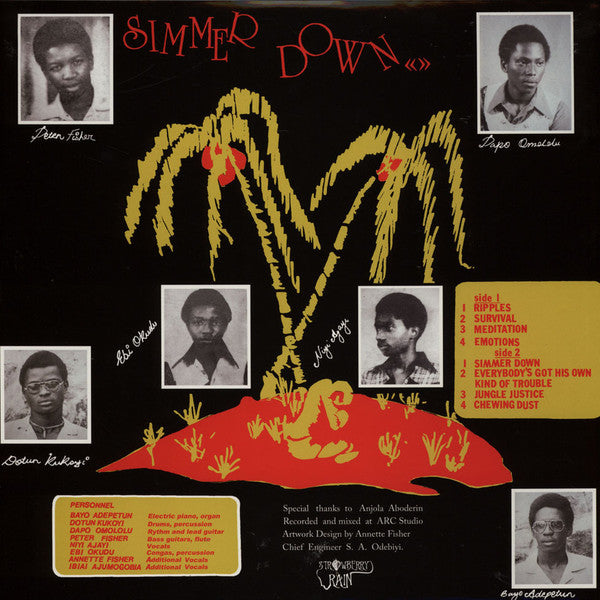 Survival – Simmer Down [AFRICA 1977] – New LP – Green Noise Records